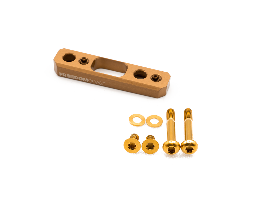 Flat Mount Disc Brake Adapter - Rear Brake - 22mm Bolts – Freedomcoast
